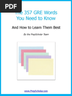 C1-C2 Vocabulary List | PDF