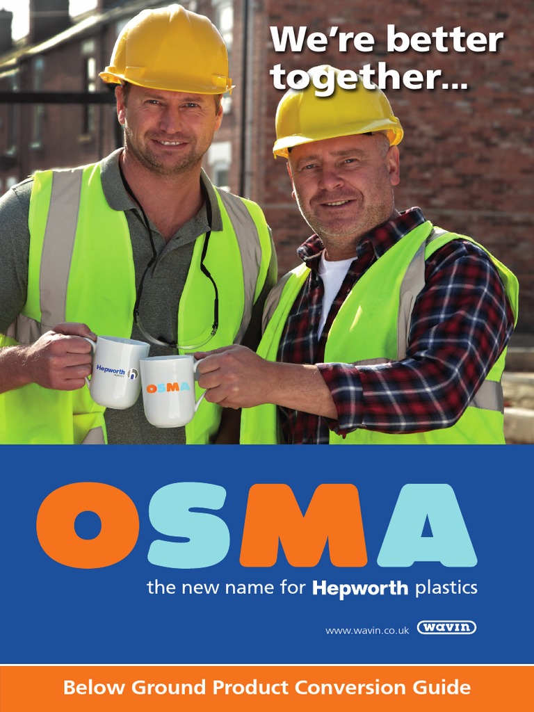 3880 Hepworth To OSMA BG Conversion Guide WEB | PDF | Pipe (Fluid ...