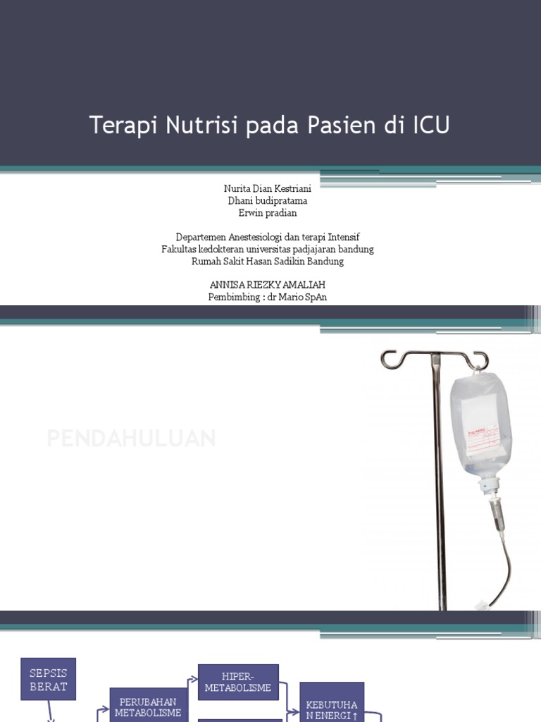 Terapi Nutrisi Pada Pasien Di ICU | PDF