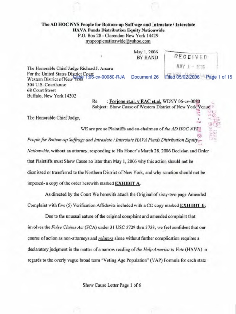 OSC W Amended Complaint and CIVIL RICO Statement W-Response To NYS MTD ...