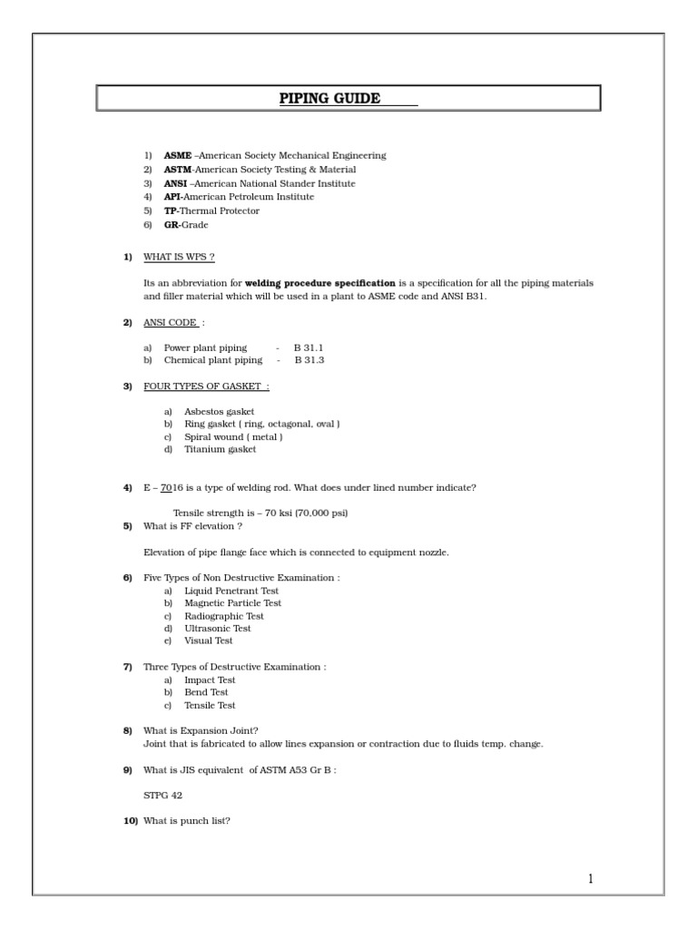 Piping Guide | PDF | Heat Exchanger | Pipe (Fluid Conveyance)