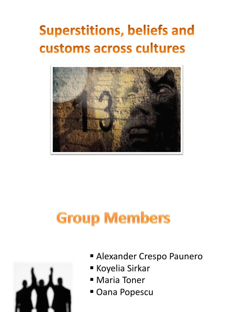 Superstitions Across Cultures | PDF | Luck | Cultural Anthropology