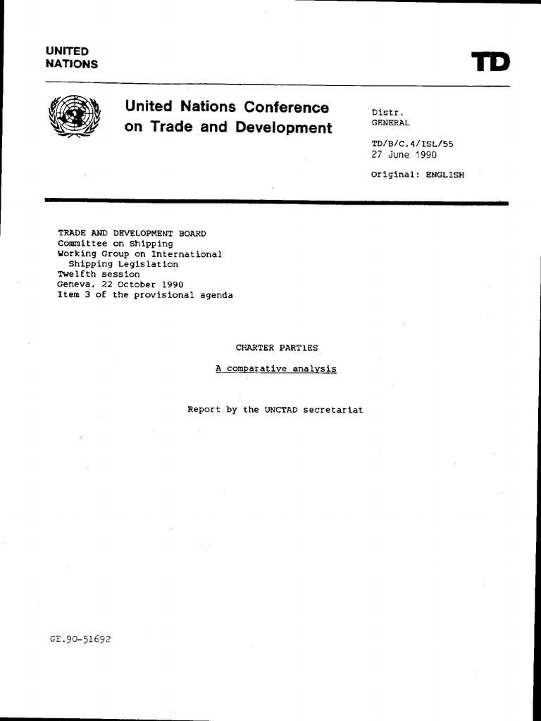 Charter Party PDF | PDF