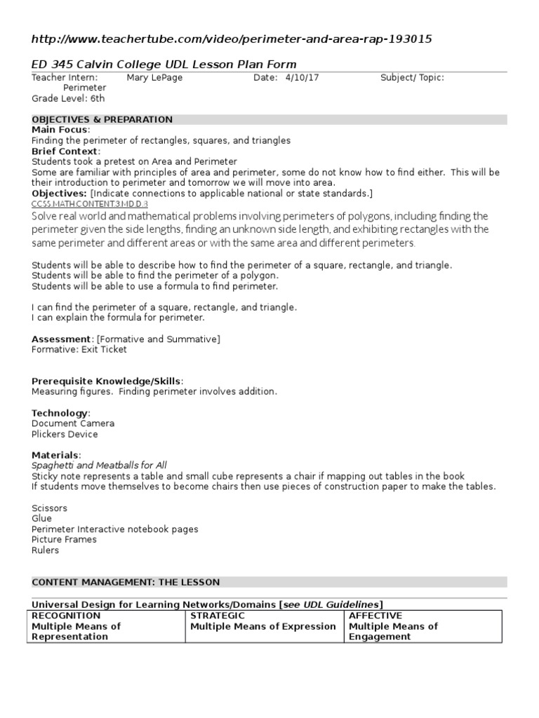 Perimeter | PDF | Triangle | Educational Assessment