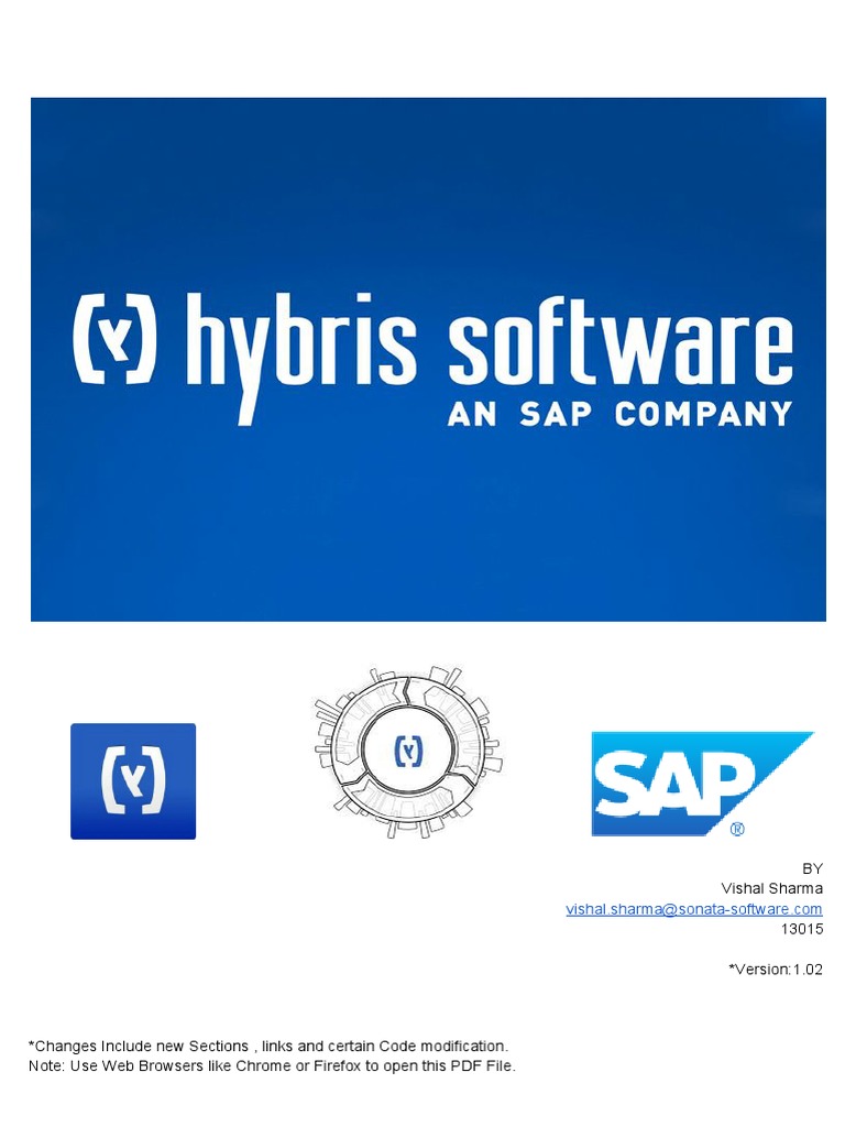 Sap Hybris Integration Portable Document Format Web Application Free 30 Day Trial Scribd