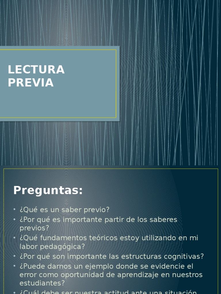 El error como oportunidad de aprendizaje | PDF | Aprendizaje | Conocimiento