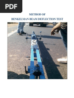 Benkelman Beam Deflection Testing Guide | PDF | Tire | Celsius