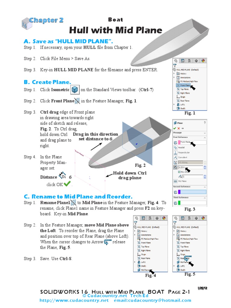 Hull With Midplane Boat | PDF | Computing | Software