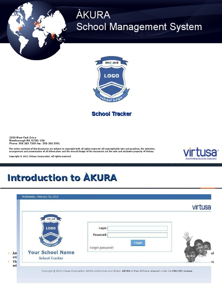 Àkura School Management System | PDF