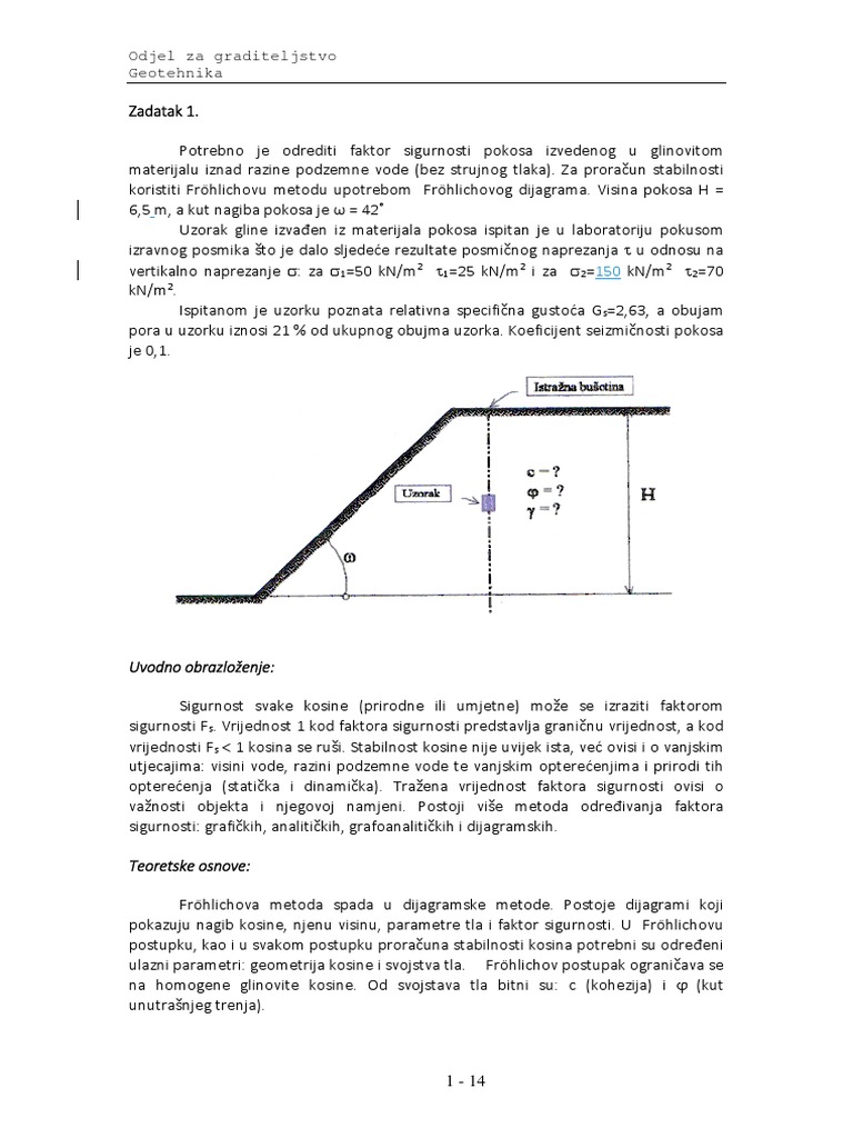 Geotehnika-Zadaci Naipi | PDF