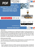 EPM Automate Setup and Usage Guide | PDF | Computer File | Cloud Computing