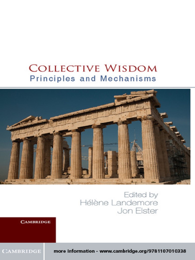 Hélène Landemore, Jon Elster, Collective Wisdom | PDF | Intelligence | Collective Intelligence
