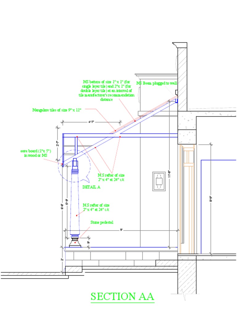 Front Porch Details-Section | PDF | Home & Garden