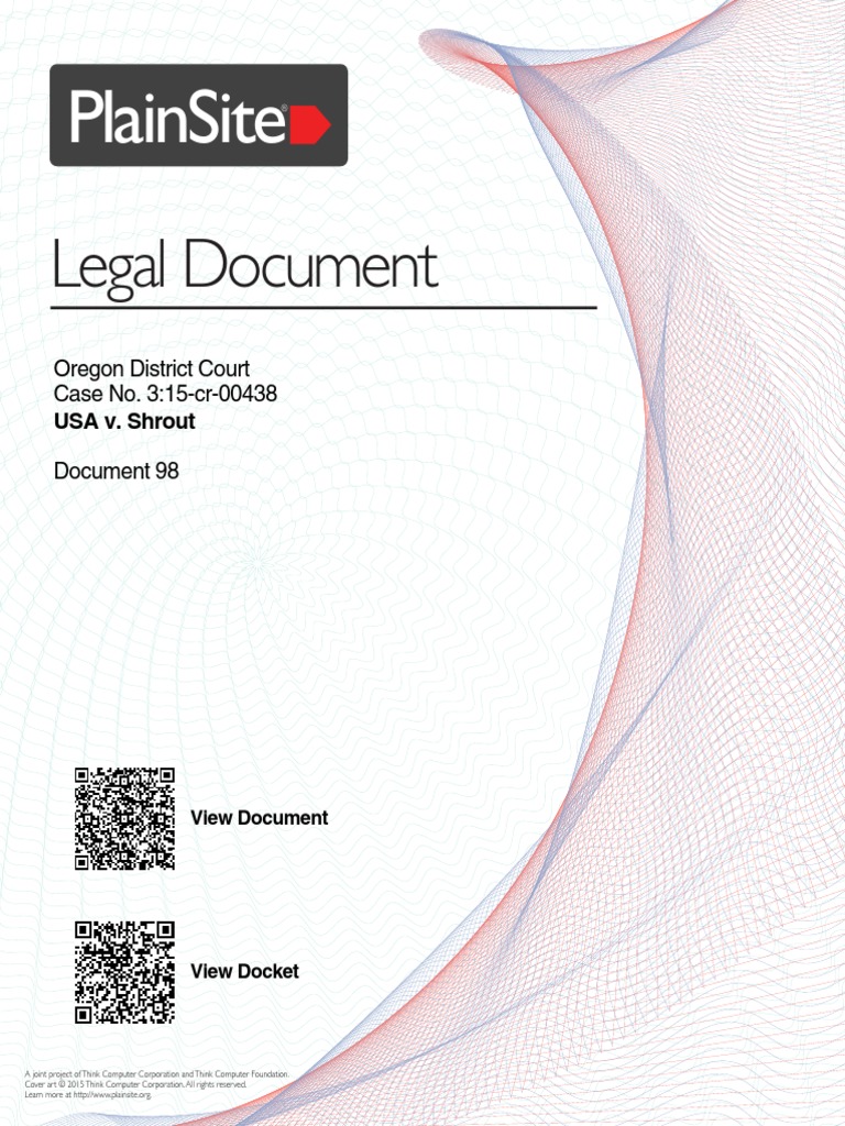 98 - Gov - Uscourts.ord.124749.98.0 | PDF | Reasonable Doubt | Pro Se ...