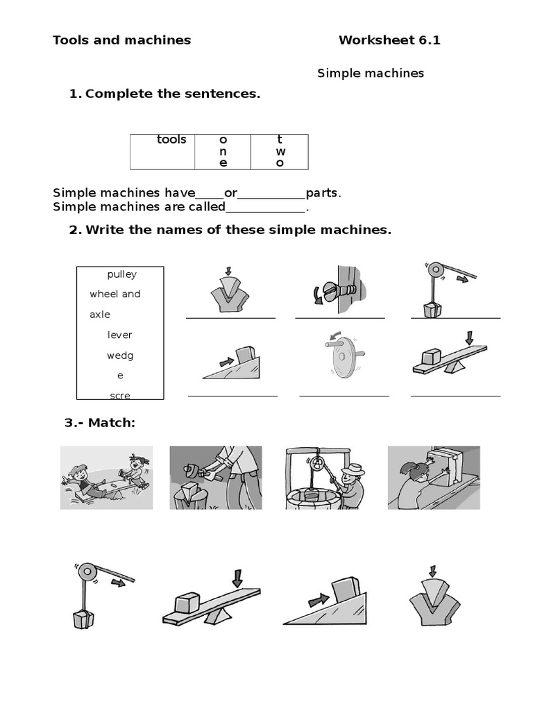 Ud 6 Naturales 2º - Tools and Machines | PDF | Machines | Production ...