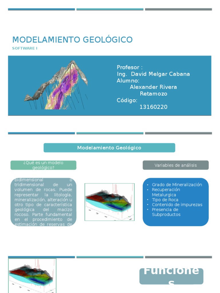 Modelamiento Geológico | PDF
