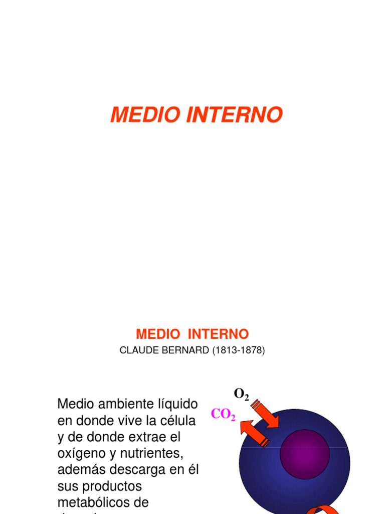 Medio Interno | PDF | Homeostasis | Biología