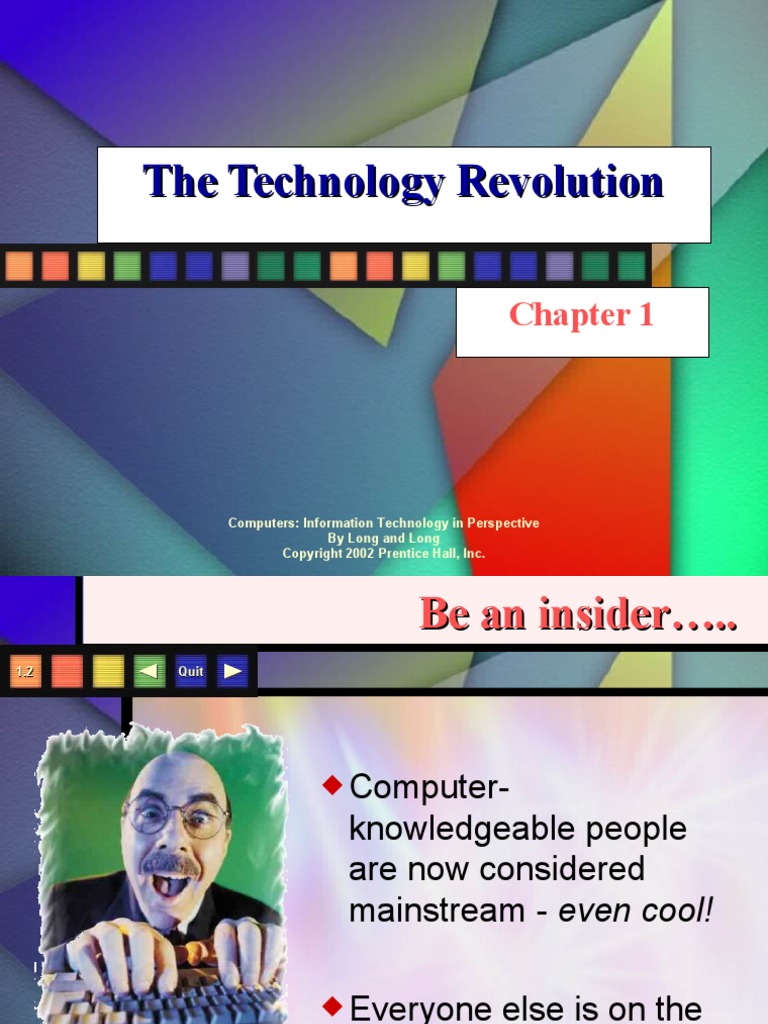 The Technology Revolution | PDF | Personal Computers | Laptop