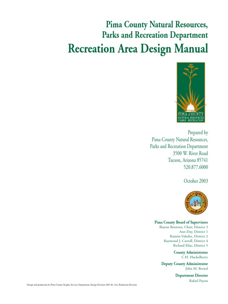 Guide to Meeting Pima County's Recreation Area Requirements for ...