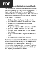 Project Report On Mutual Funds | PDF | Investment Fund | Mutual Funds