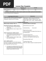 Star Shape Lesson Plan Level 6 Amna Alaa | PDF | Lesson Plan | Teachers