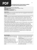 Formal Lesson Plan Ela First Grade | PDF | Reading Comprehension ...