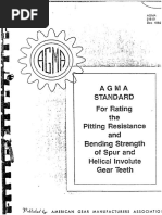 List of Gear Standards - Agma | PDF | Technology & Engineering | Computers