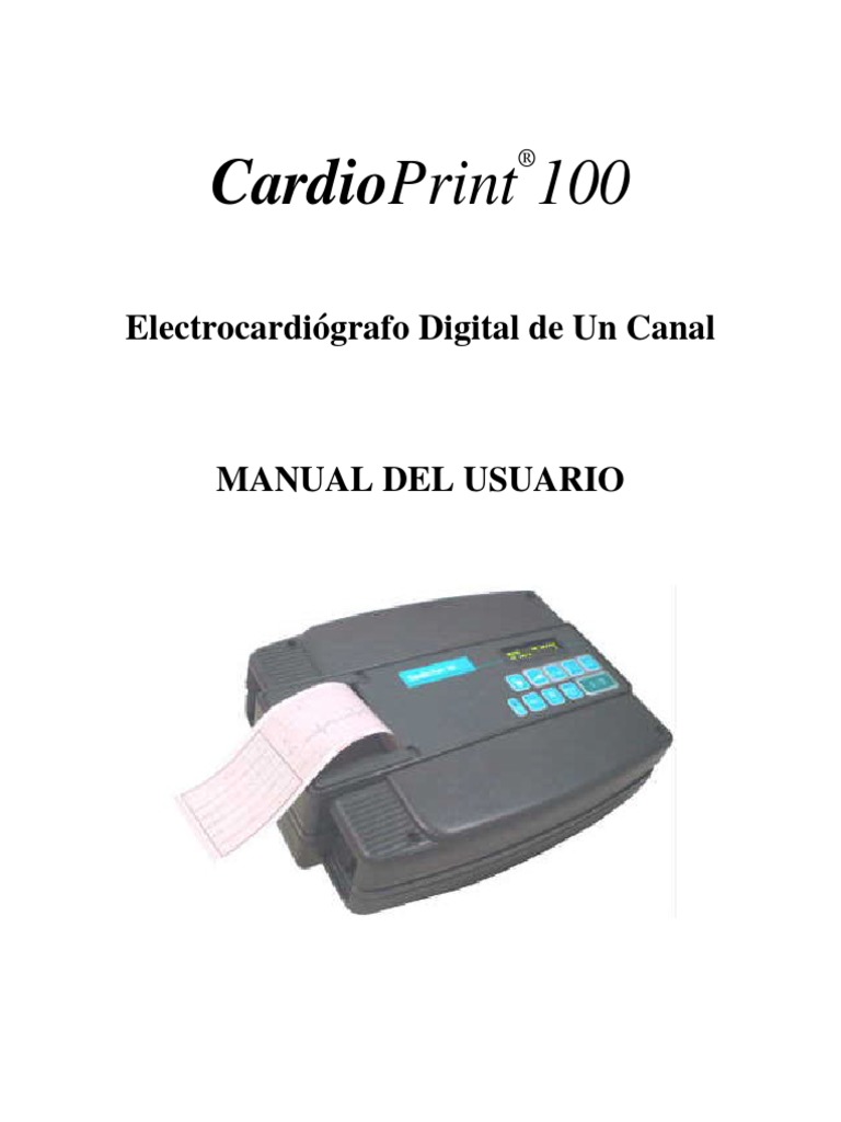 Ecg CP100 | PDF | Batería (electricidad) | USB