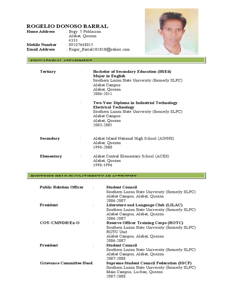 Roger Resume | PDF