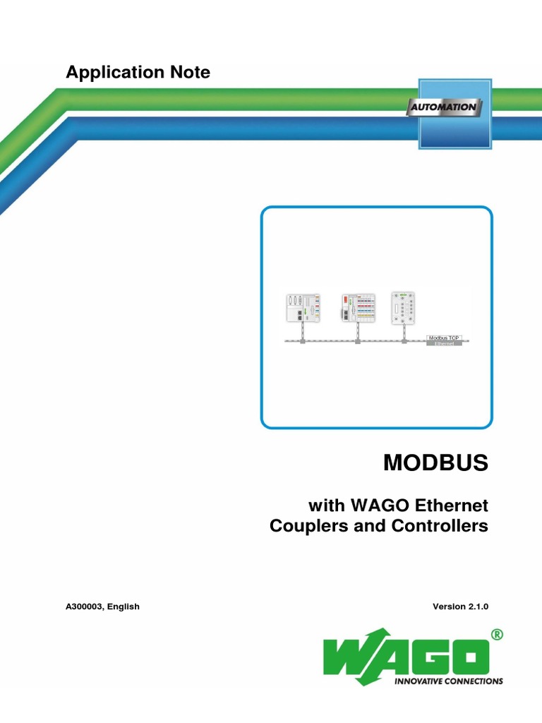 Modbus Wago PLC | PDF | Input/Output | Library (Computing)