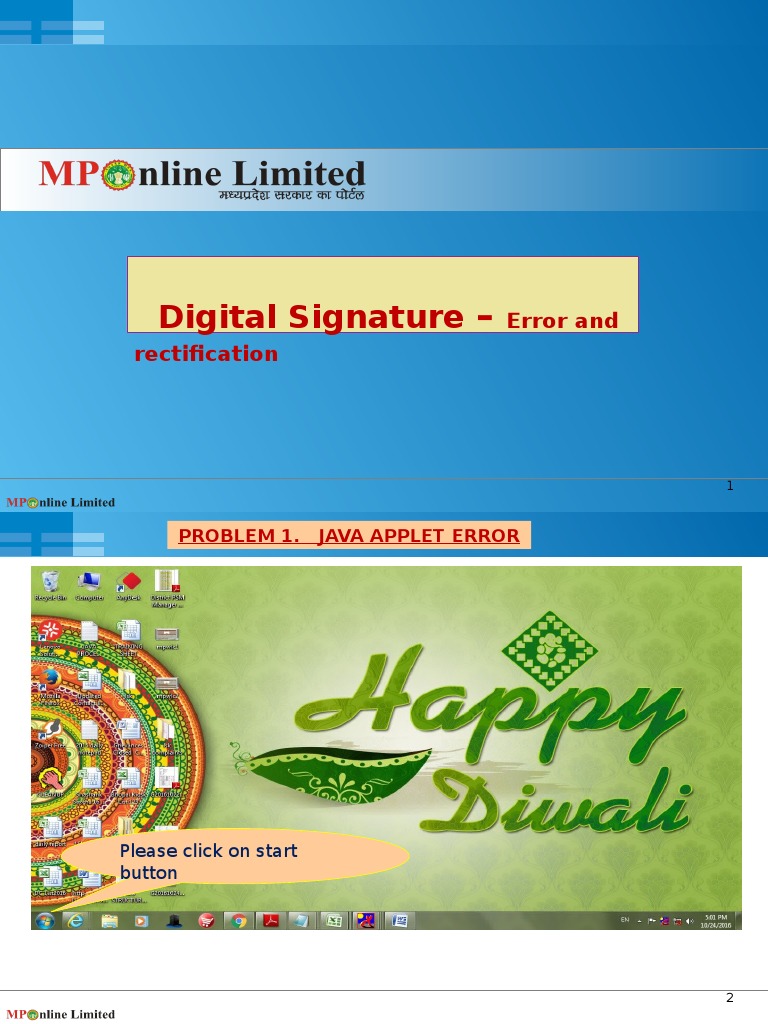 Digital Sign Java Applet Error-Resolution | PDF | Internet Explorer ...