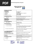 Msds - Taski All Purpose Cleaner | PDF | Occupational Safety And Health ...