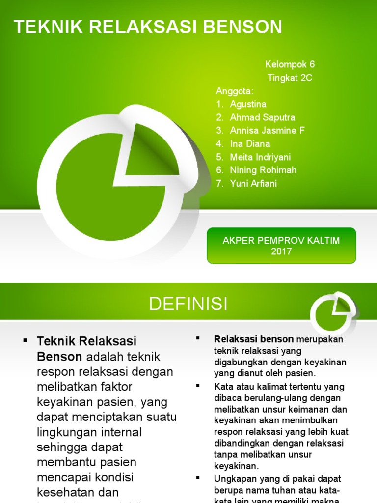 Teknik Relaksasi Benson | PDF