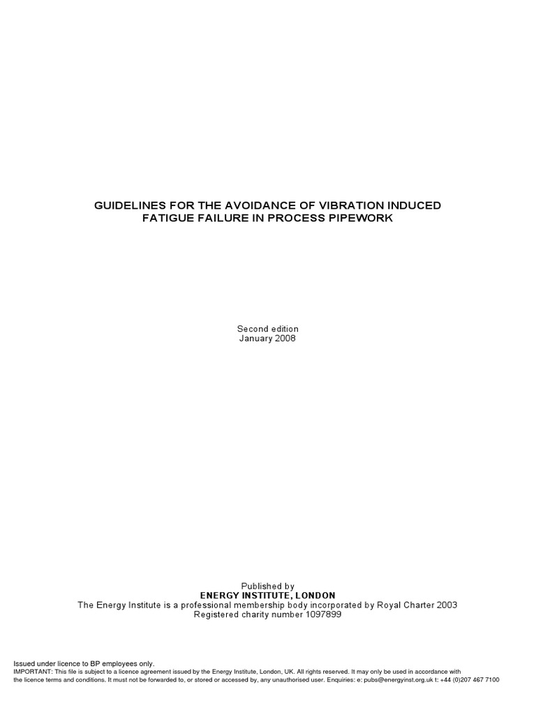 Vibration Induced Fatigue in Process Piping | PDF | Resonance | Turbulence