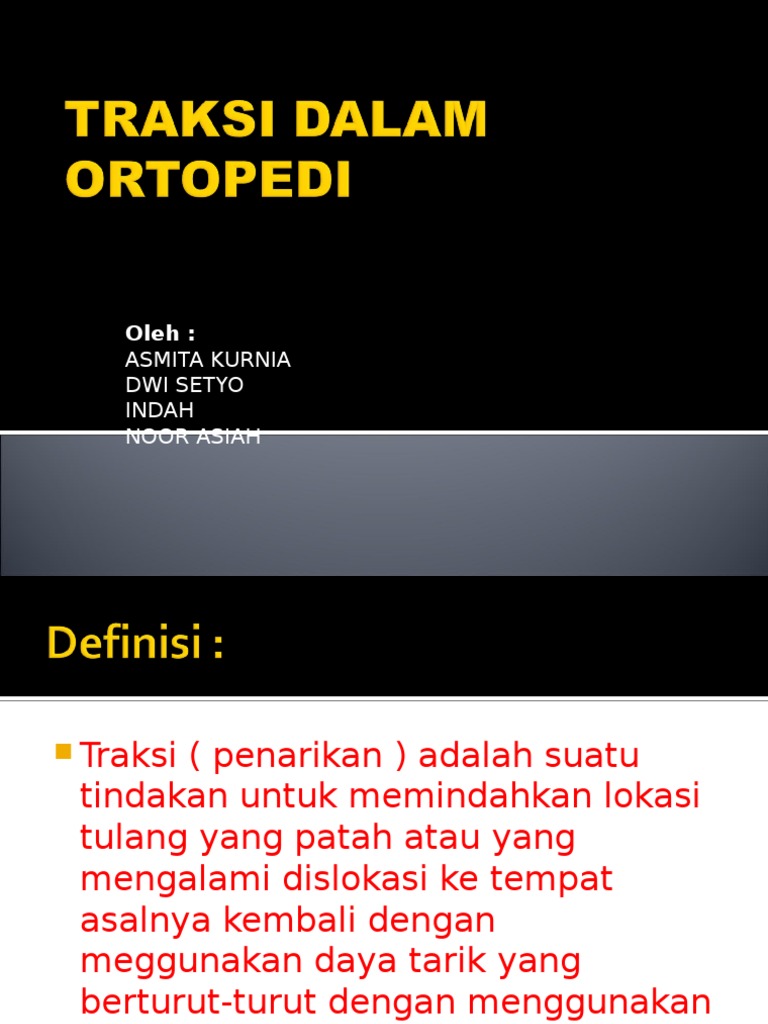 Traksi | PDF