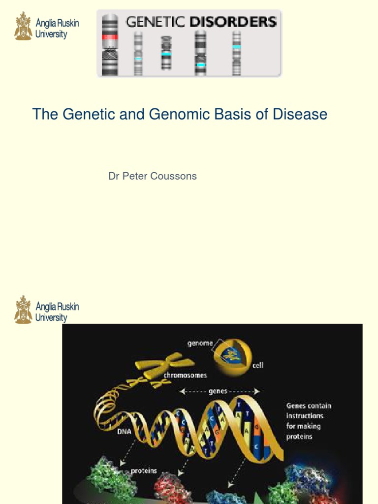 Genetic and Genomic Basis of Disease | PDF | Genetic Disorder ...