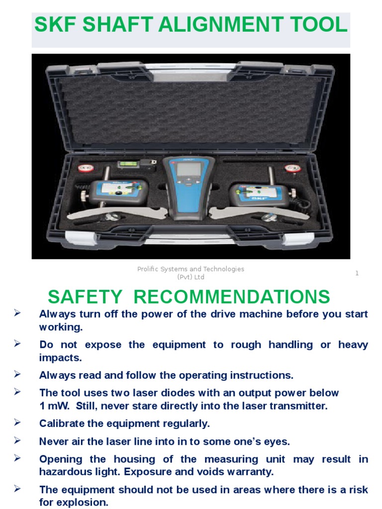 SKF Shaft Alignment Procedure | Download Free PDF | Mechanical ...