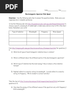 Electromagnetic Spectrum Drawing Guide | PDF | Electromagnetic Spectrum ...