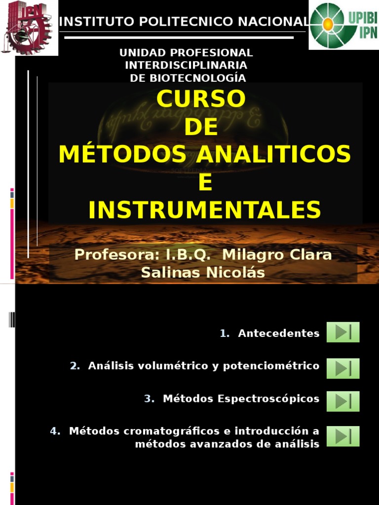 Metodos Analíticos e Instrumentales | PDF | Redox | Equilibrio químico