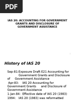 IAS 20 Accounting-For-Government-Grants-And-Disclosure-Of-Government-Assistance | PDF | Finance ...