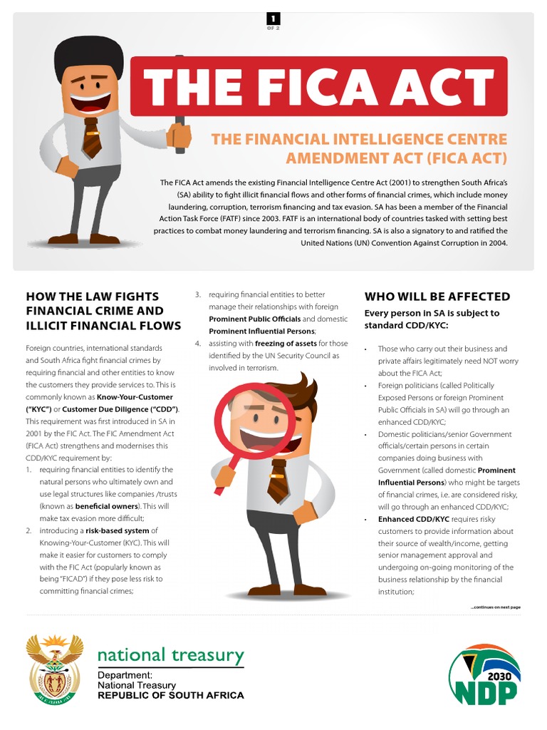 2017 FICA Act Pamphlet | PDF | Money Laundering | Economies