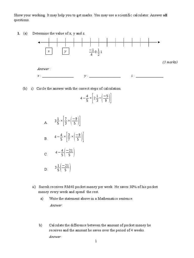 PT3 Math | PDF | Circle | Geometry