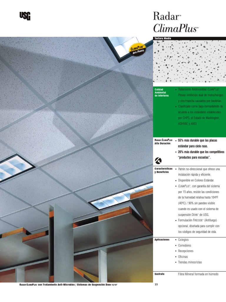 Hoja Tecnica Radar Clima Plus | PDF | Science | Tecnología (general)