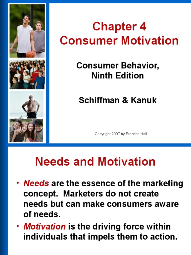 Chapter 3 - Consumer Behavior | PDF | Motivation | Motivational