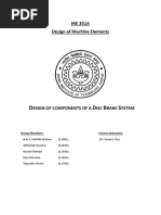 Formula Student Car Braking System Analysis | PDF | Brake | Mechanical ...