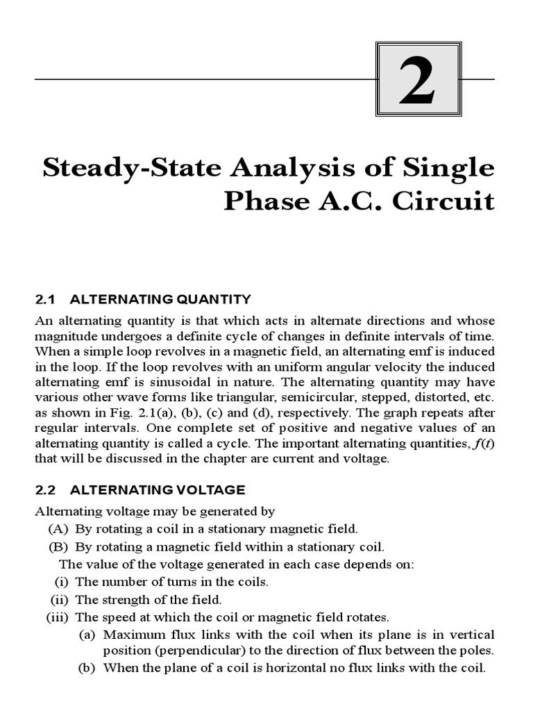 Understanding Alternating Current Basics | PDF | Root Mean Square | Amplitude