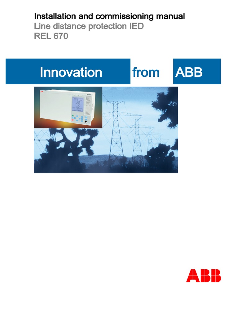 Rel670 PDF | PDF | Power Supply | Electronic Circuits