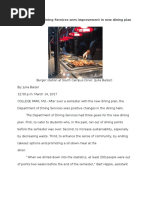 Laurier Food Services Meal Plan Brochure | PDF | Meal | Menu