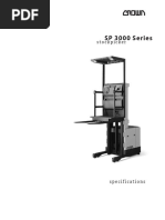 Crown RC3000 | PDF | Elevator | Forklift