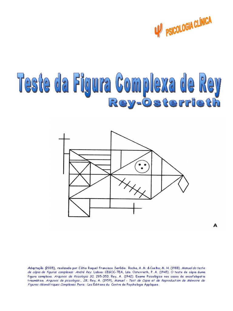 Teste Figura Complexa de Rey | PDF | Memória | Desenho